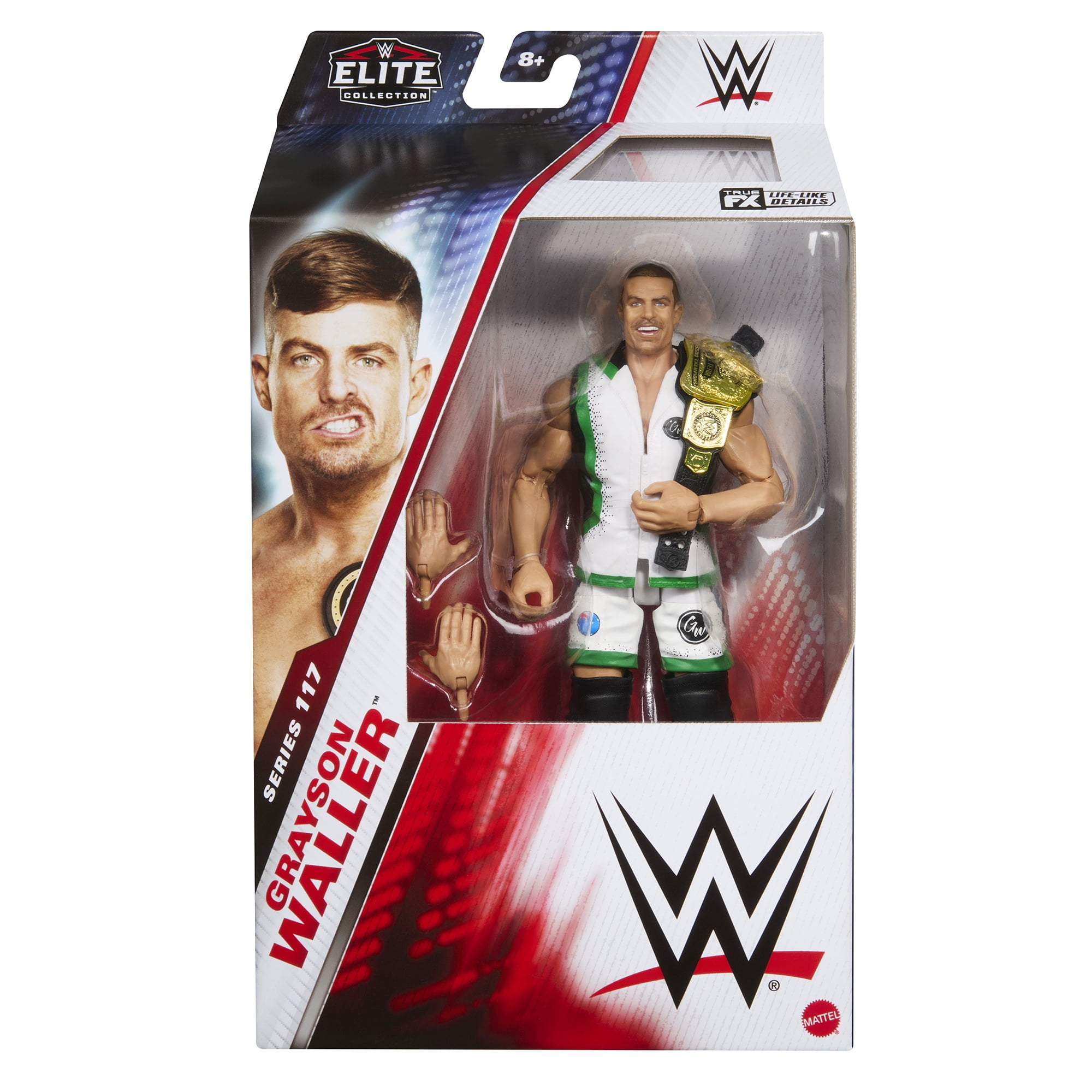 Grayson Waller - WWE Elite 117 Mattel WWE Toy Wrestling Action Figure ...