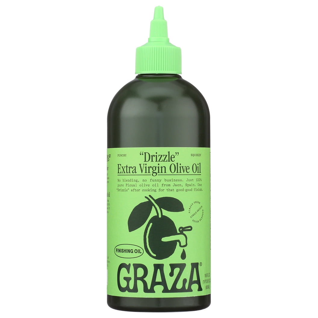 Graza Smooth Drizzle Extra Virgin Olive Oil for Finishing - 500ml from ...