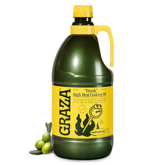 Graza Frizzle High Heat GGA1 Cooking Oil - High Polyphenol Oil with a ...