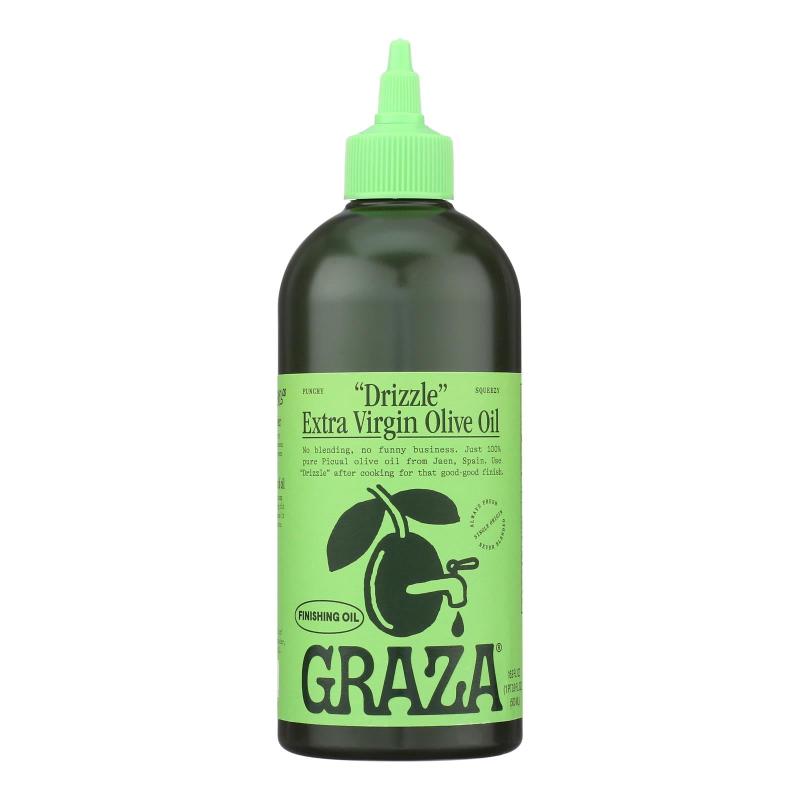 Graza - Oil Drizzle Squeeze Extra Virgin Olive Oil - Case Of 6-16.9 ...