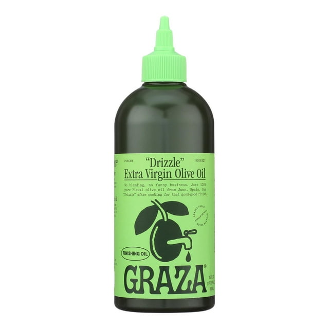 Graza - Oil Drizzle Squeeze Extra Virgin Olive Oil - Case Of 6-16.9 Fluid Ounces - Walmart.com