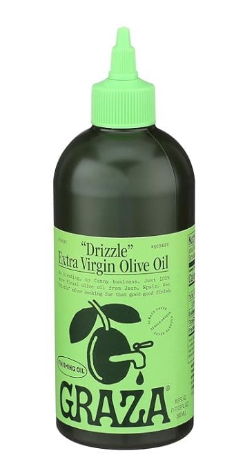Graza 500ml Sizzle Extra Virgin Olive Oil for Cooking - Walmart.com