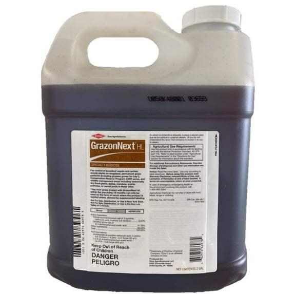 Dow AgroSciences GrazonNext HL Herbicide, 2 Gallon, Broadleaf Weed ...