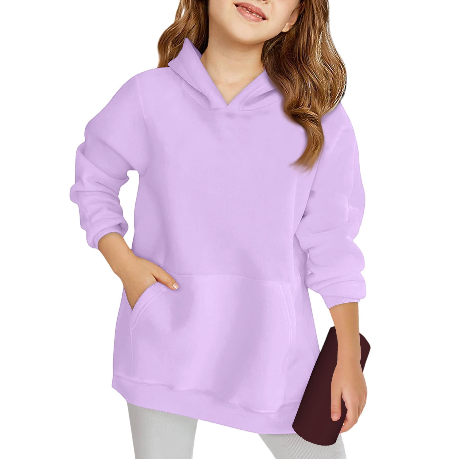 Grblisyd Girl's Cute Hoodies for Girls Youth Long Sleeve Y2K Tween Tops ...