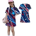 Grblisyd Red White and Blue Girls Dresses 4th of July American Flag ...
