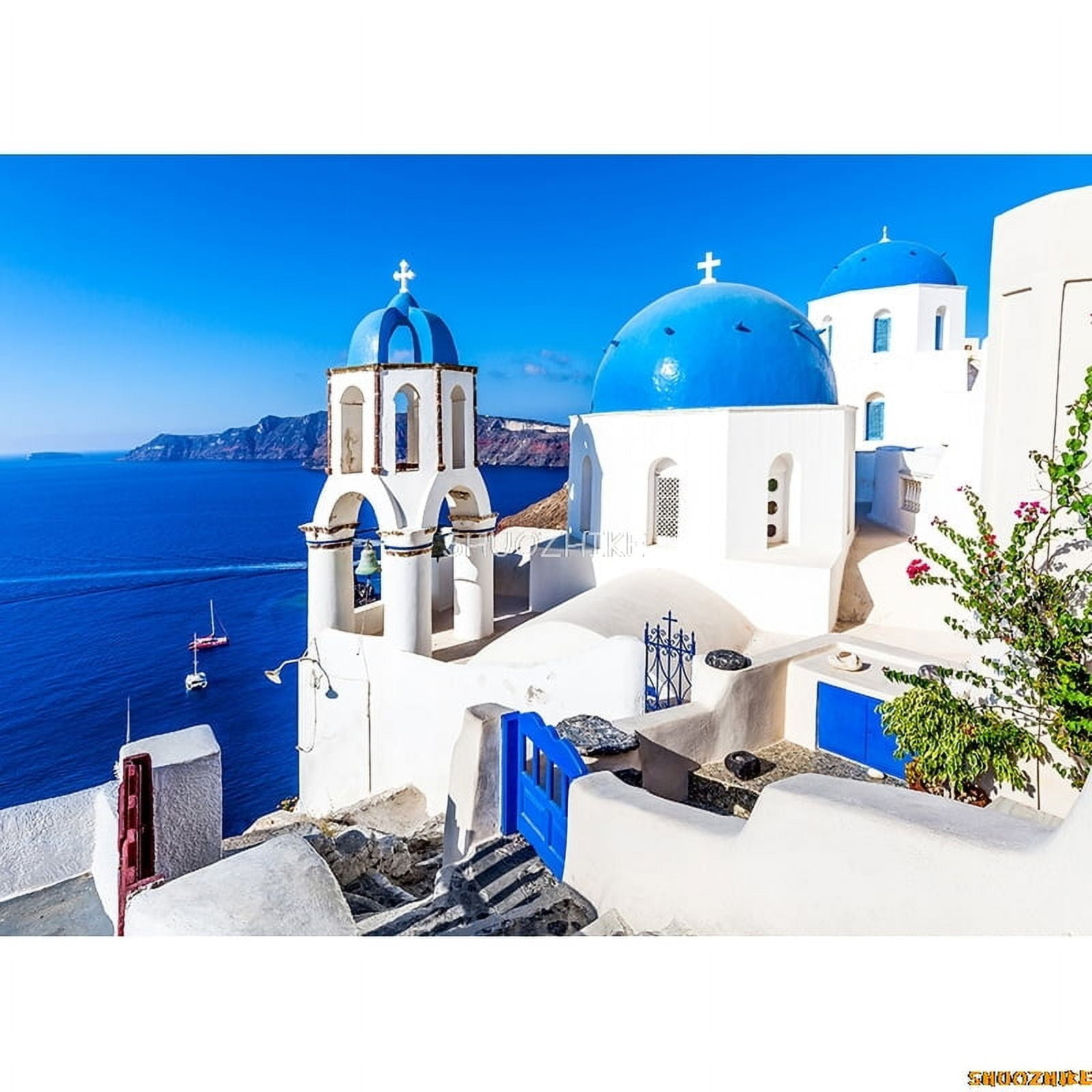 Gre Spring Beautiful Scery Photography Backdrops Props Blue Sky White ...