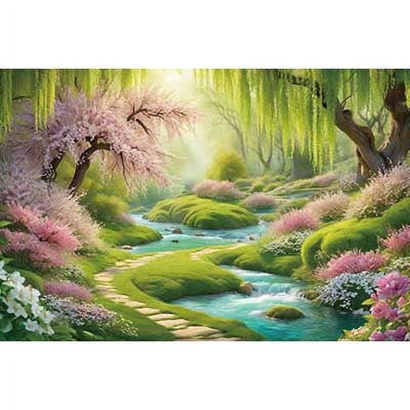 Gre Spring Pink Sakura Backdrop Cherry Blossom Forest Photo Shoot ...