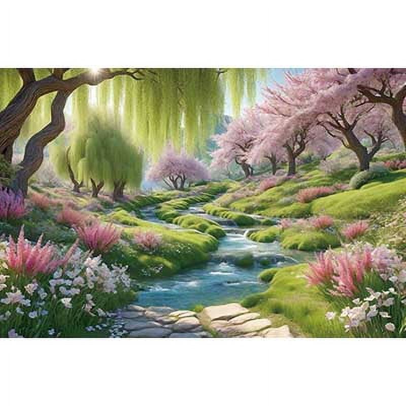 Gre Spring Pink Sakura Backdrop Cherry Blossom Forest Photo Shoot ...