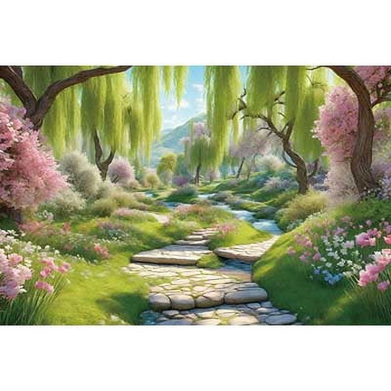 Gre Spring Pink Sakura Backdrop Cherry Blossom Forest Photo Shoot ...