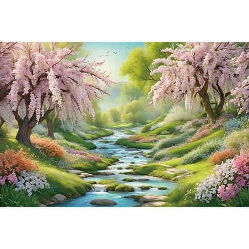 Gre Spring Pink Sakura Backdrop Cherry Blossom Forest Photo Shoot ...
