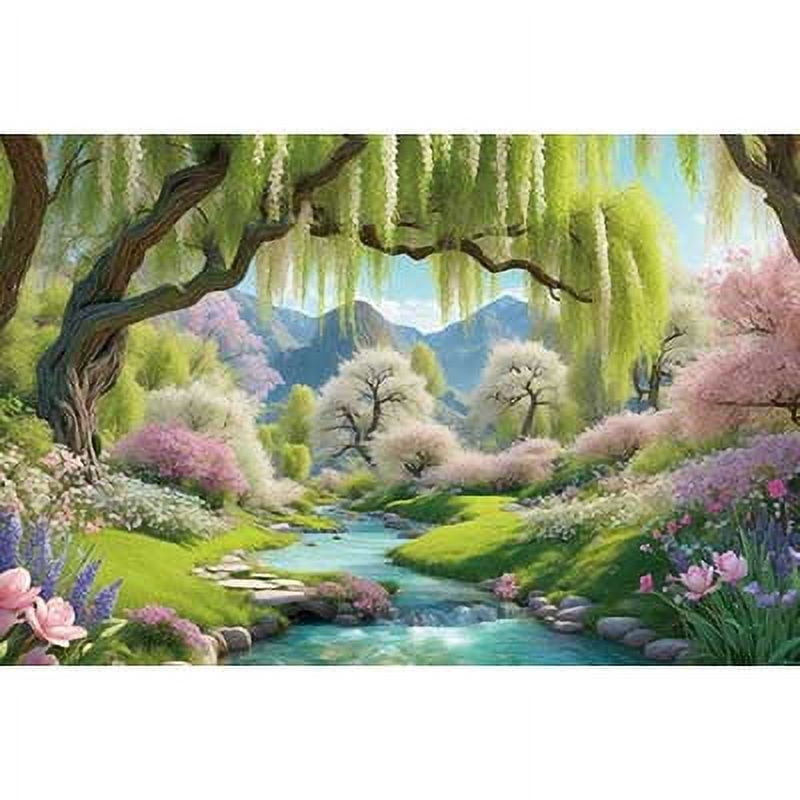 Gre Spring Pink Sakura Backdrop Cherry Blossom Forest Photo Shoot ...