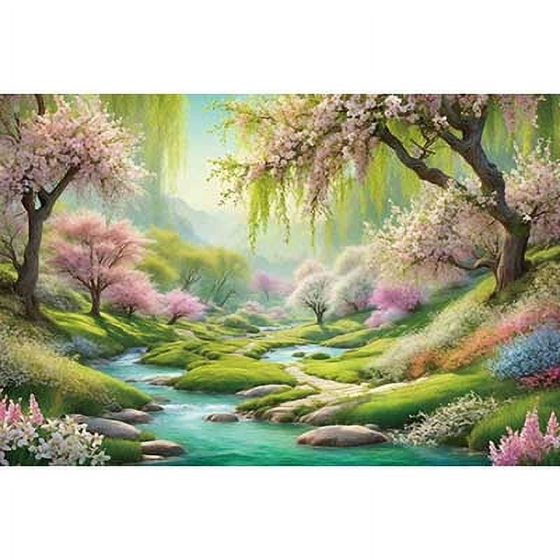 Gre Spring Pink Sakura Backdrop Cherry Blossom Forest Photo Shoot ...