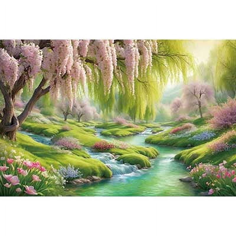 Gre Spring Pink Sakura Backdrop Cherry Blossom Forest Photo Shoot ...