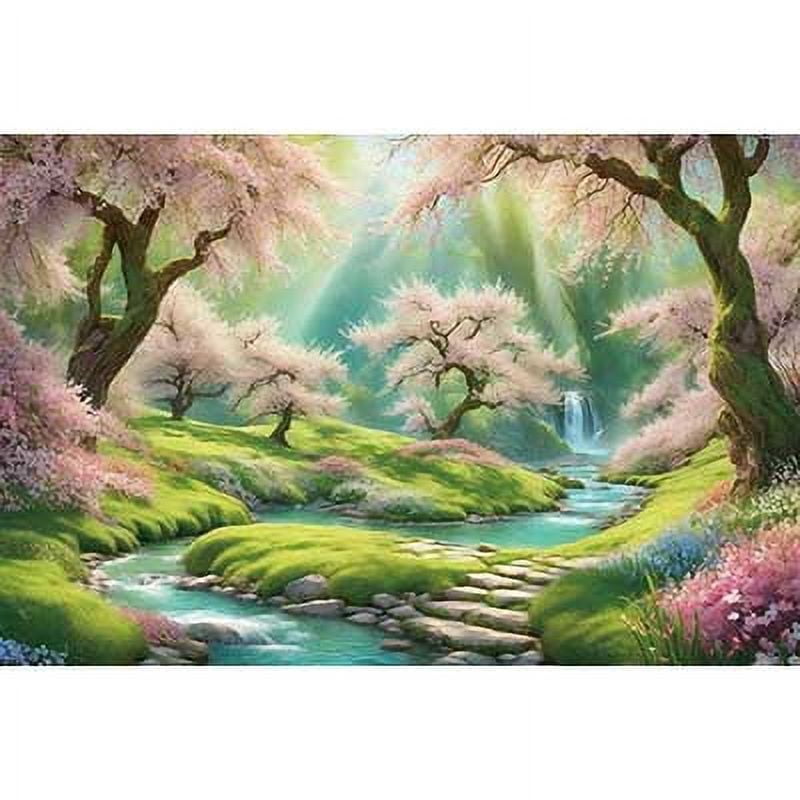 Gre Spring Pink Sakura Backdrop Cherry Blossom Forest Photo Shoot ...