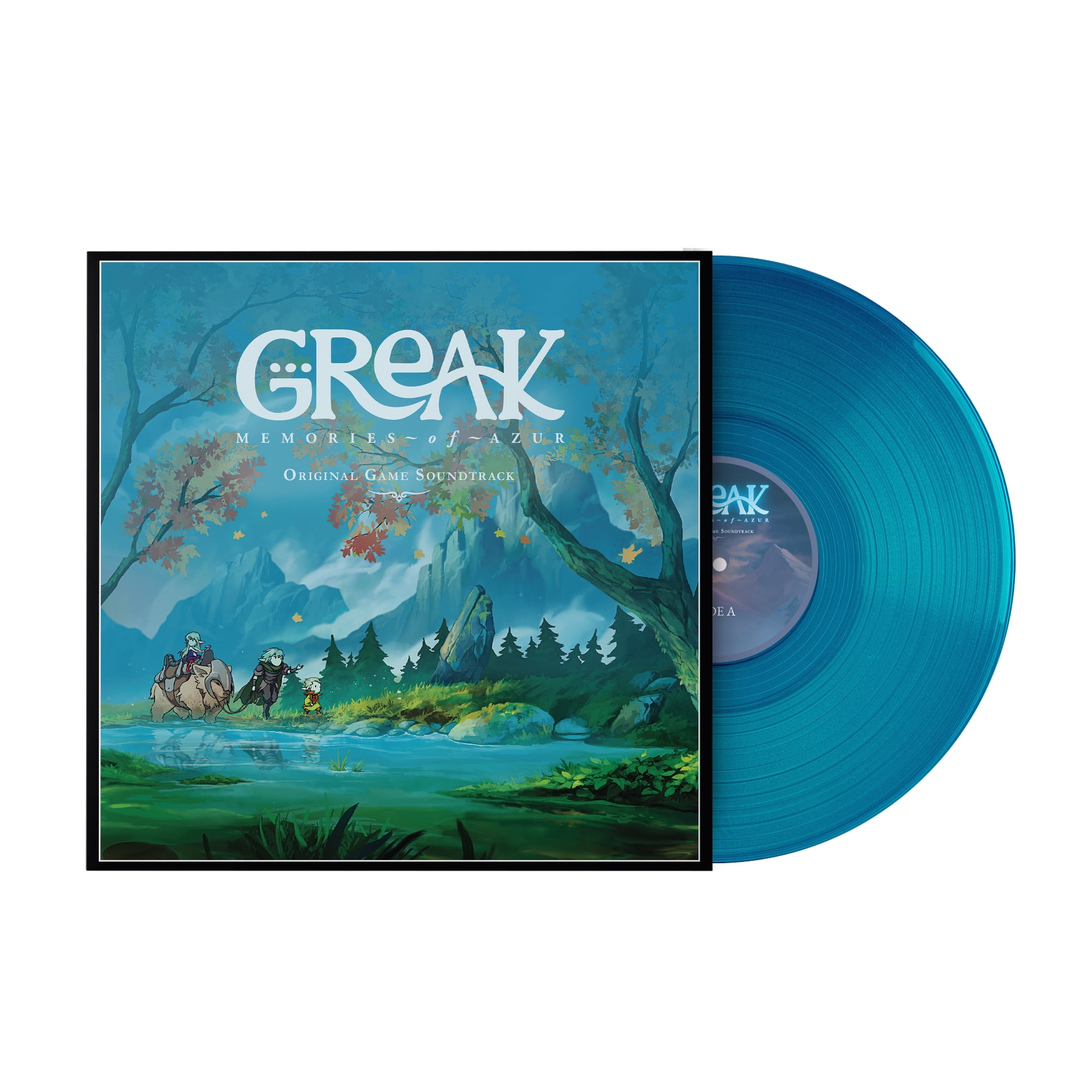 Greak: Memories of Azur (Original Game Soundtrack) (1xLP Sea Blue Vinyl ...