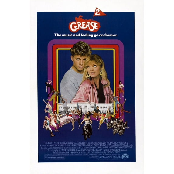 Grease 2 Movie Poster 24Inx36In Poster Art Poster 24x36 Unframed, Age: Adults, Rectangle Best ...