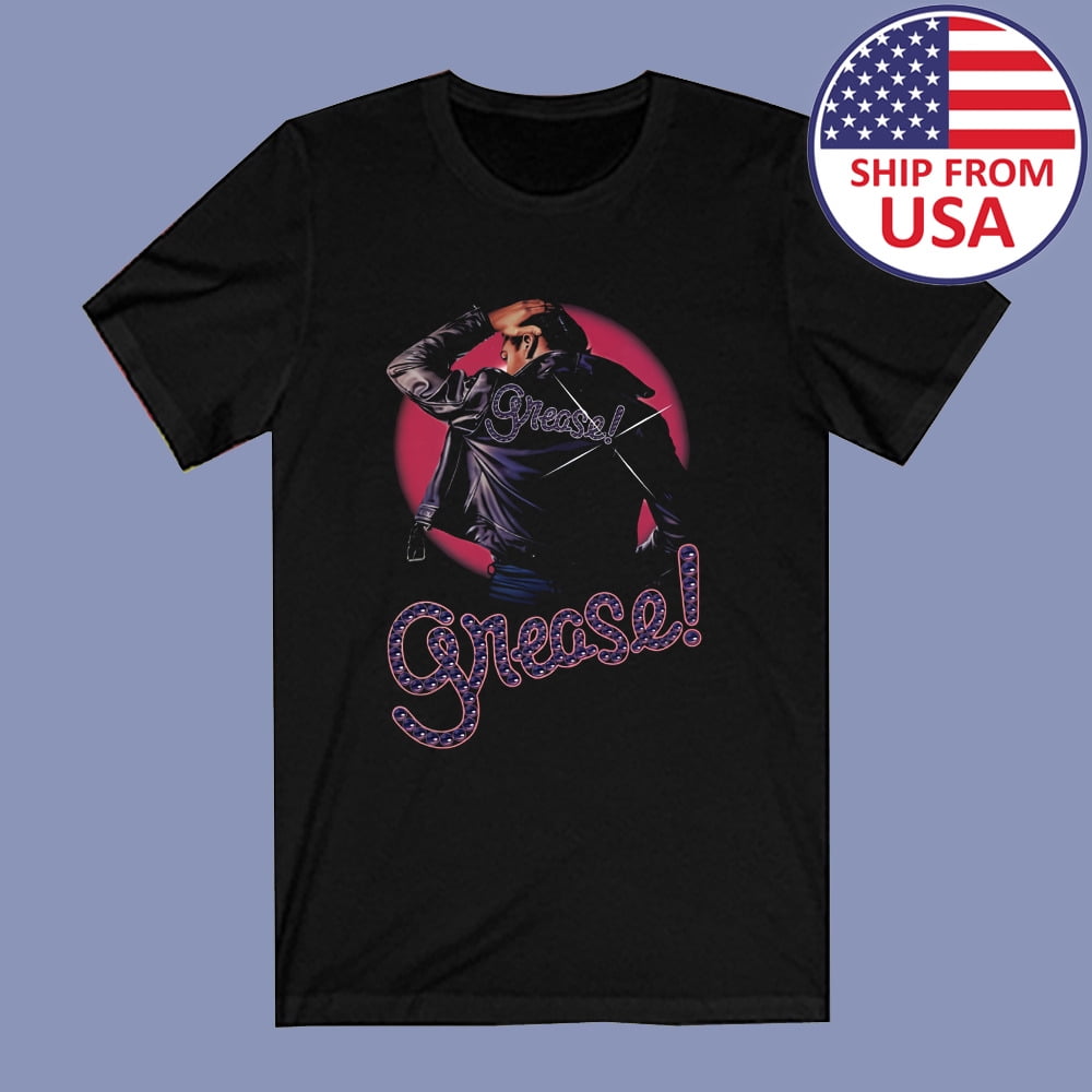 Grease Broadway Musical Black T-Shirt Size S to 3XL - Walmart.com