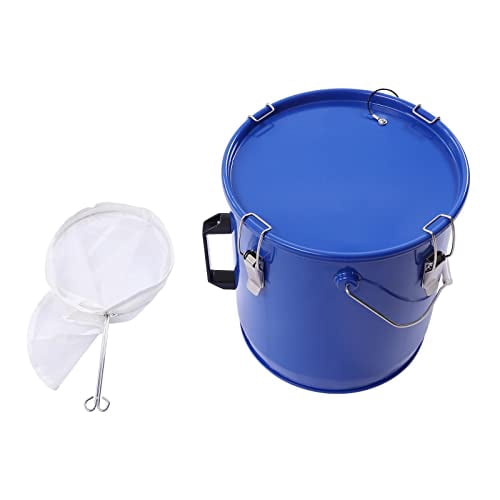 Grease Bucket, 6 Gallon Fryer Grease Bucket Fryer Oil Disposal Caddy ...