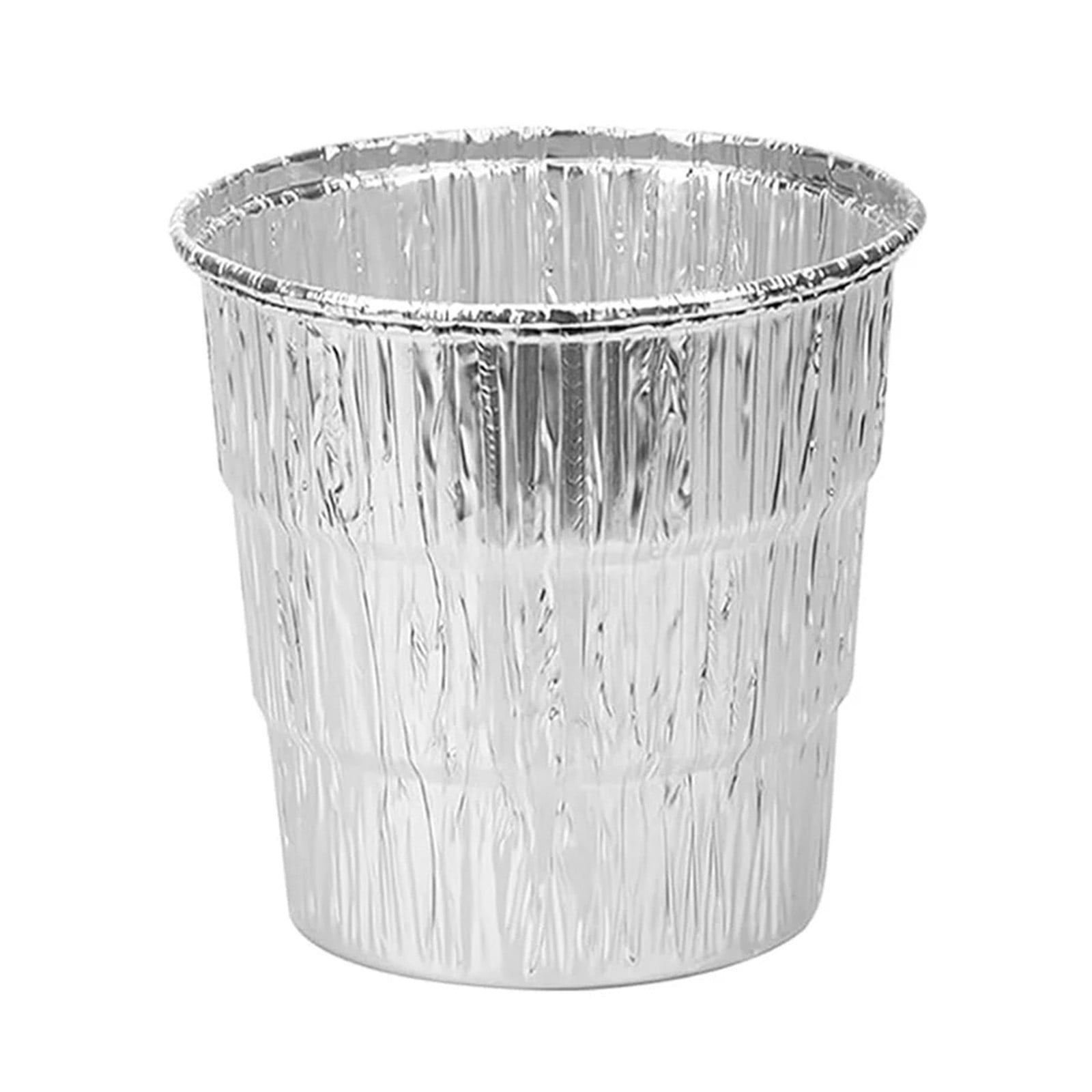 Grease Bucket Liner Disposable Aluminum Foil Pan For Easy Grill(A ...