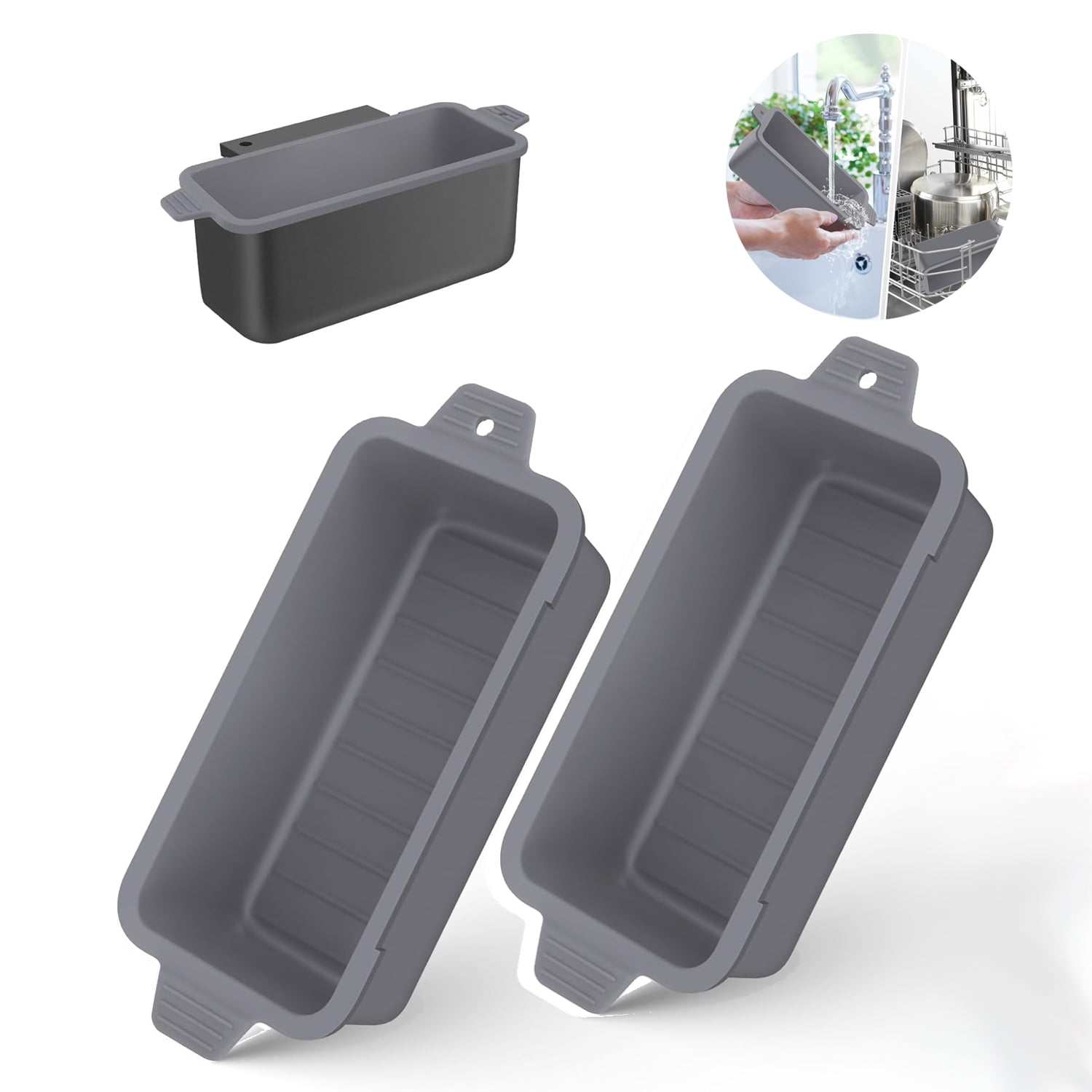 Grease Catcher, Silicone Grease Cup Liners, Replacement of Aluminum ...