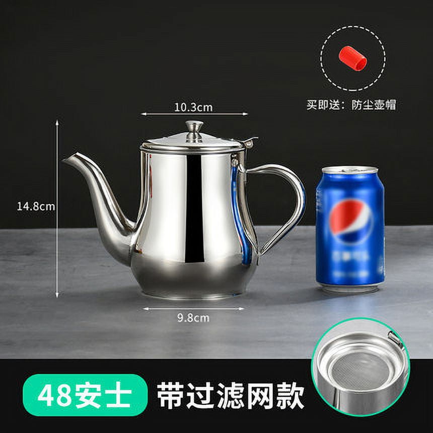 Grease Container With Strainer Stainless Steel Household Grease Filter ...