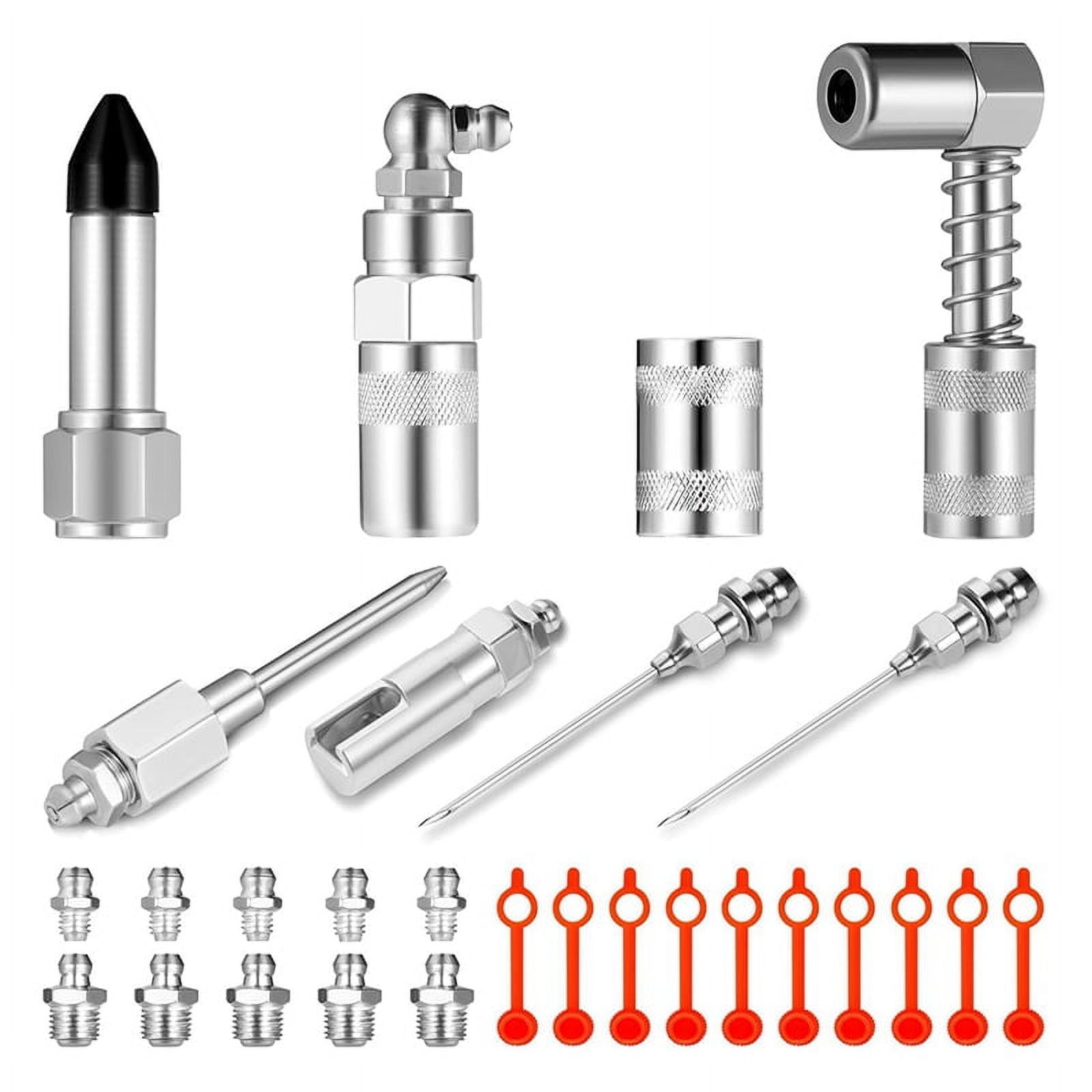 Grease Coupler Kit Tool Tip 28-Piece Quick Connect Fittings Complete ...