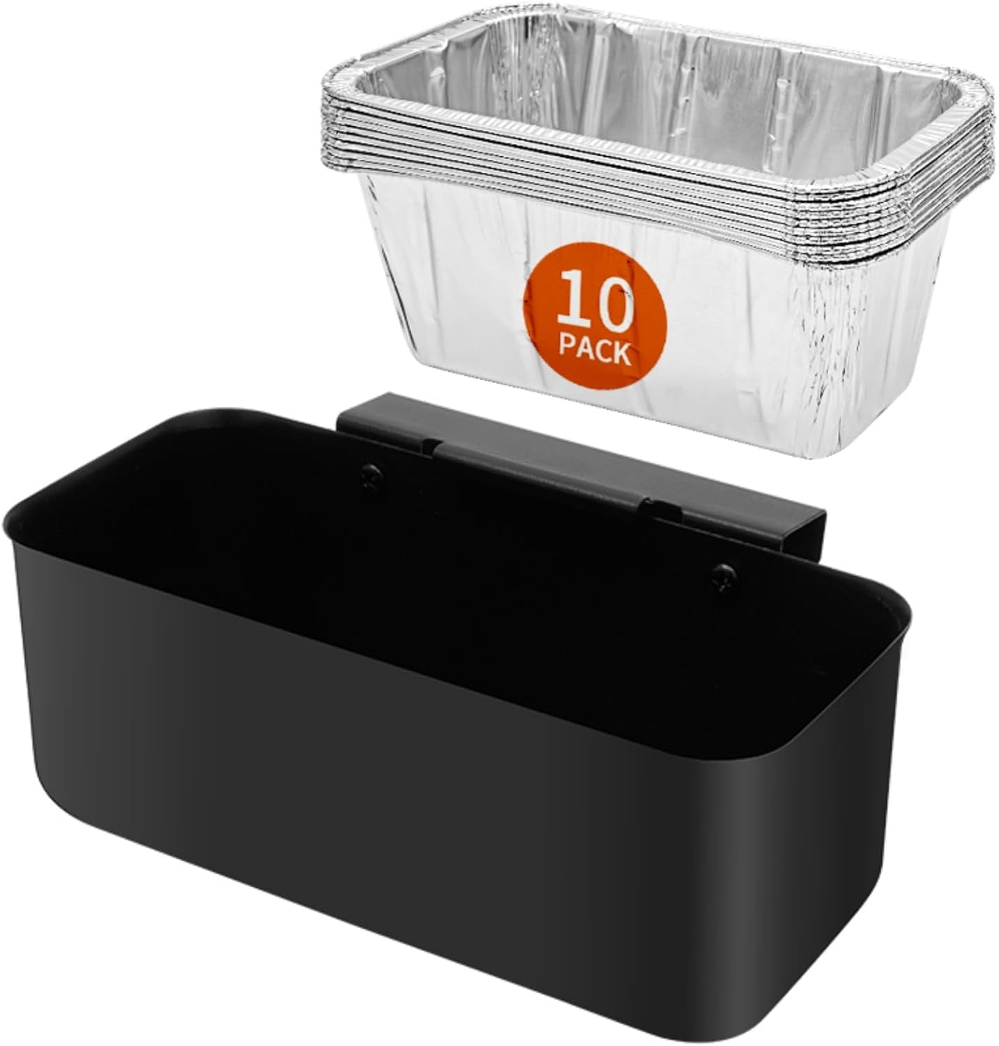 Grease Cup & Drip Tray Set - Universal Grease Catcher Compatible with ...