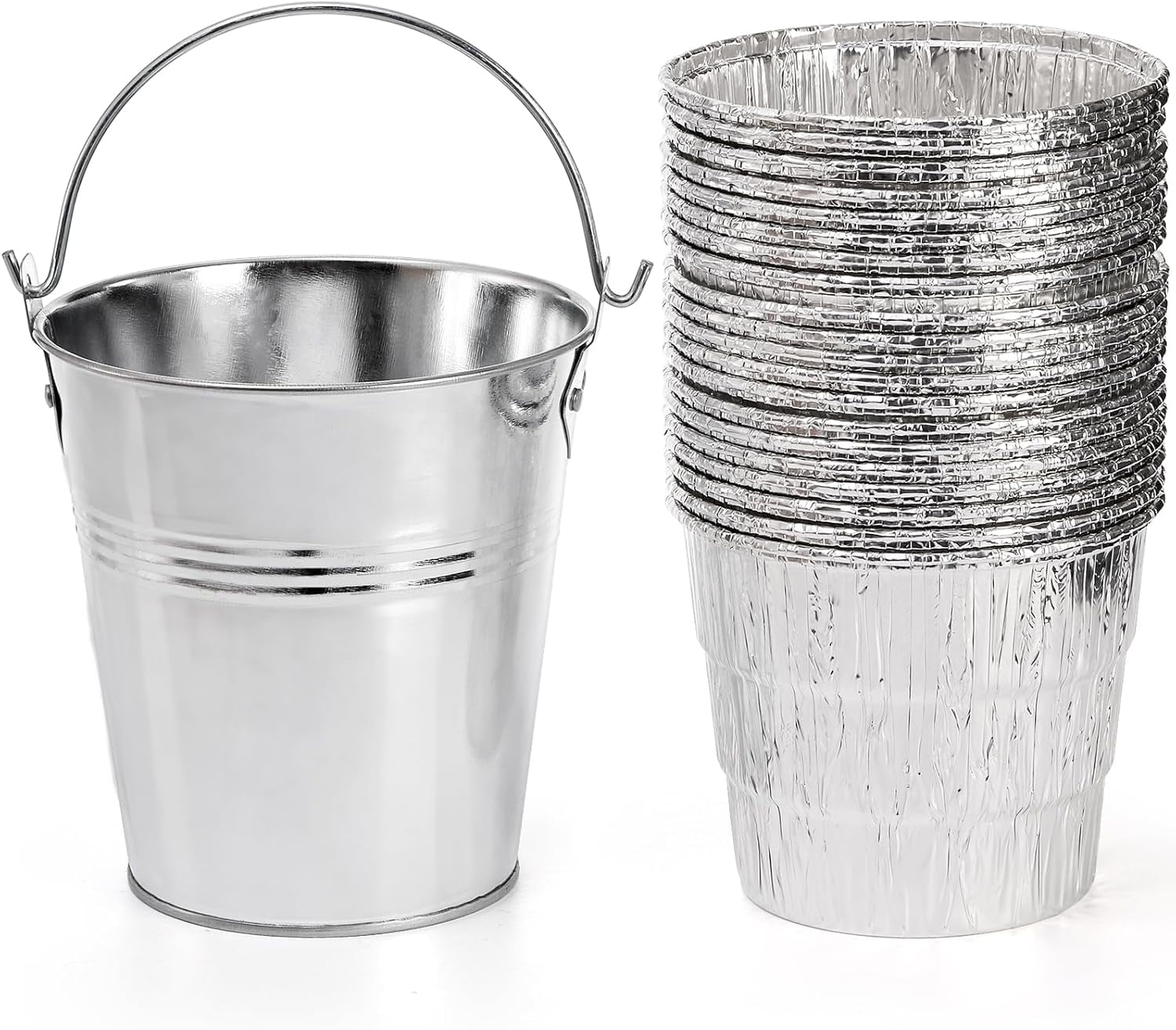Wooden Grip Ash Coal Scuttle 12 Liter Metal Ash Bucket With Wooden Grip ...