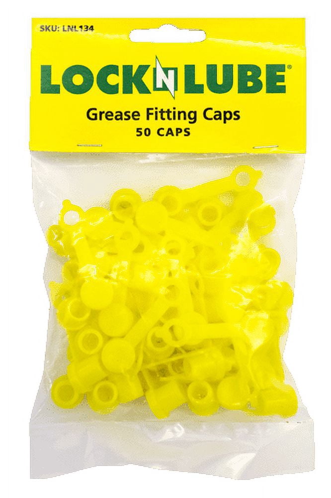 Grease Fitting Caps (50 count) (Yellow) - Walmart.com