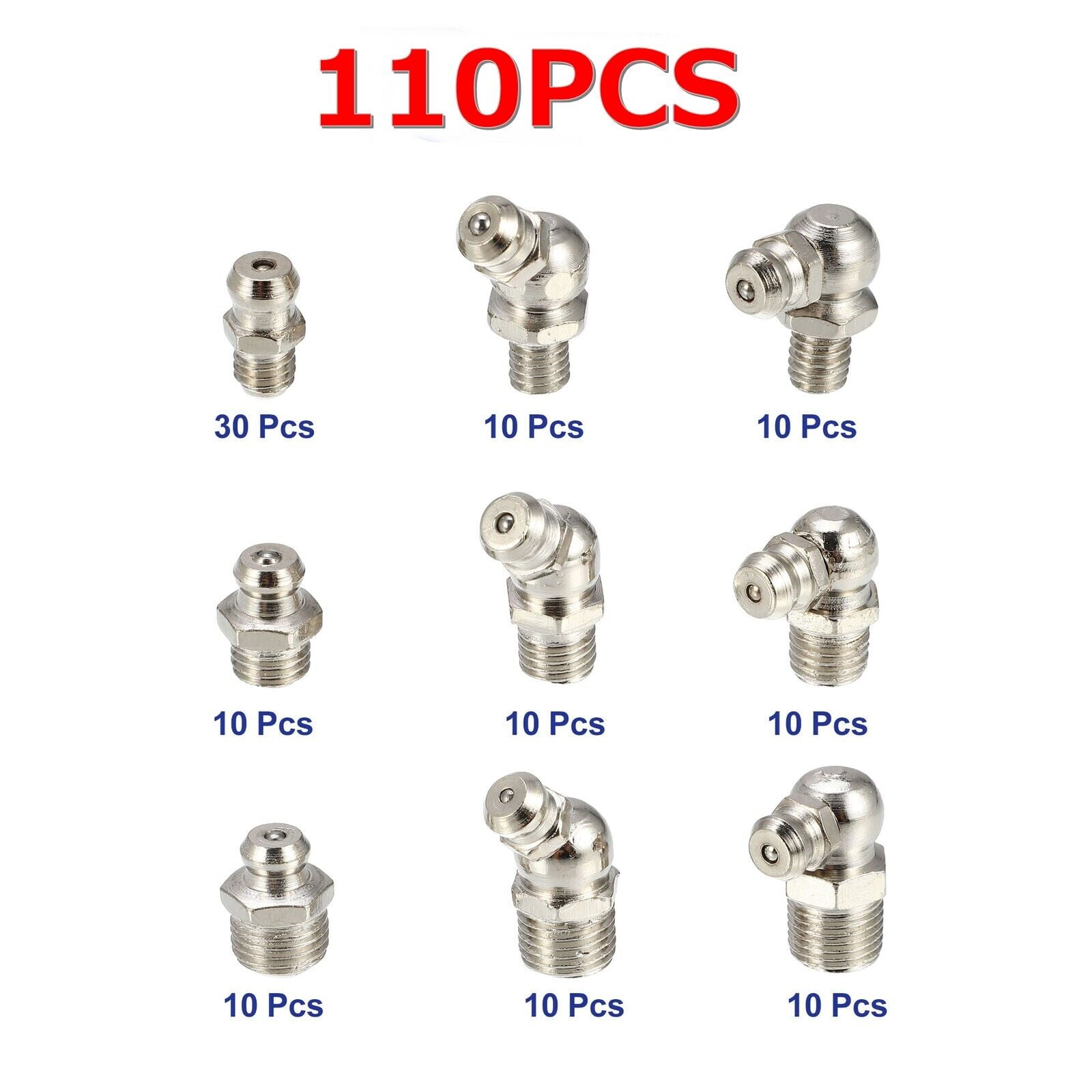 Grease Fittings Set - Metric - Walmart.com