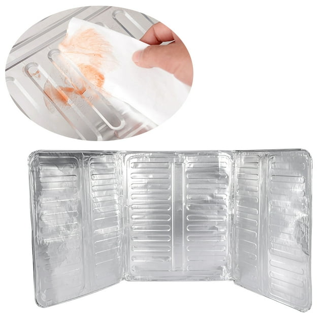 Grease Guard Splatter Screen for Frying Pan Stove Griddle Kitchen ...