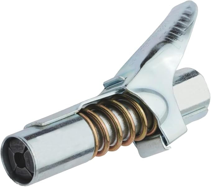 Grease Gun Coupler-Strong Lock on Greases Gun Couplers 10000 PSI Quick ...
