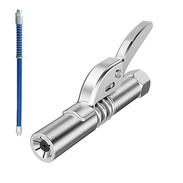 Grease Gun Coupler, Strong Lock on Greases Gun Couplers, 12000 PSI ...
