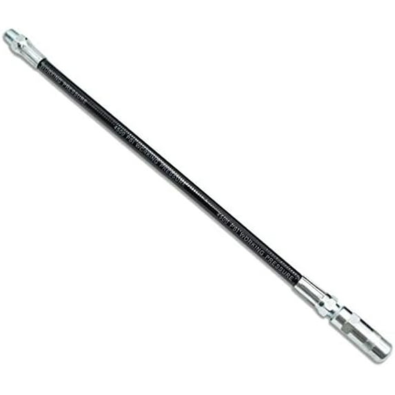 -Grease-Gun-Hose,4500 PSI,12 Inch Flexible Whip Hose Extension with ...