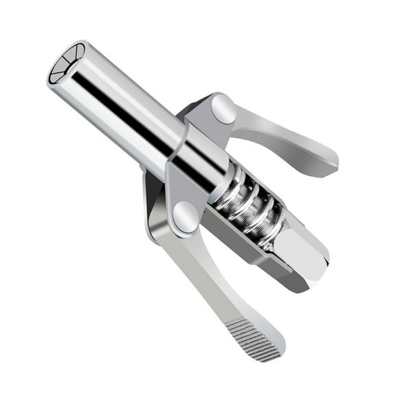 Grease Guns Coupler Nozzle Single Double Handle High Pressure Quick ...