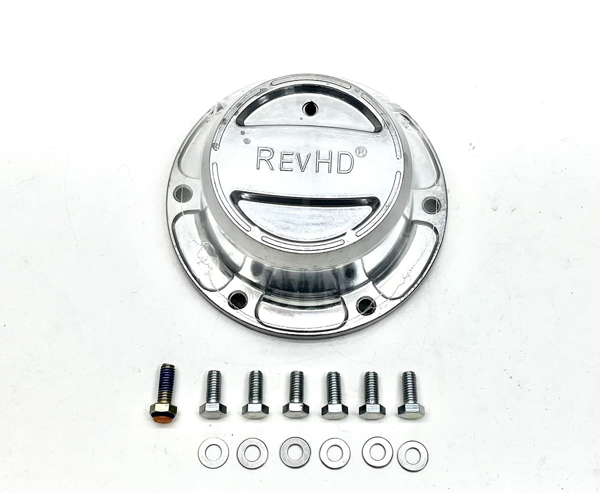 Grease Hub Cap, TP Trailer, 6 bolt W/Side plug, Gasket, Bolts ...