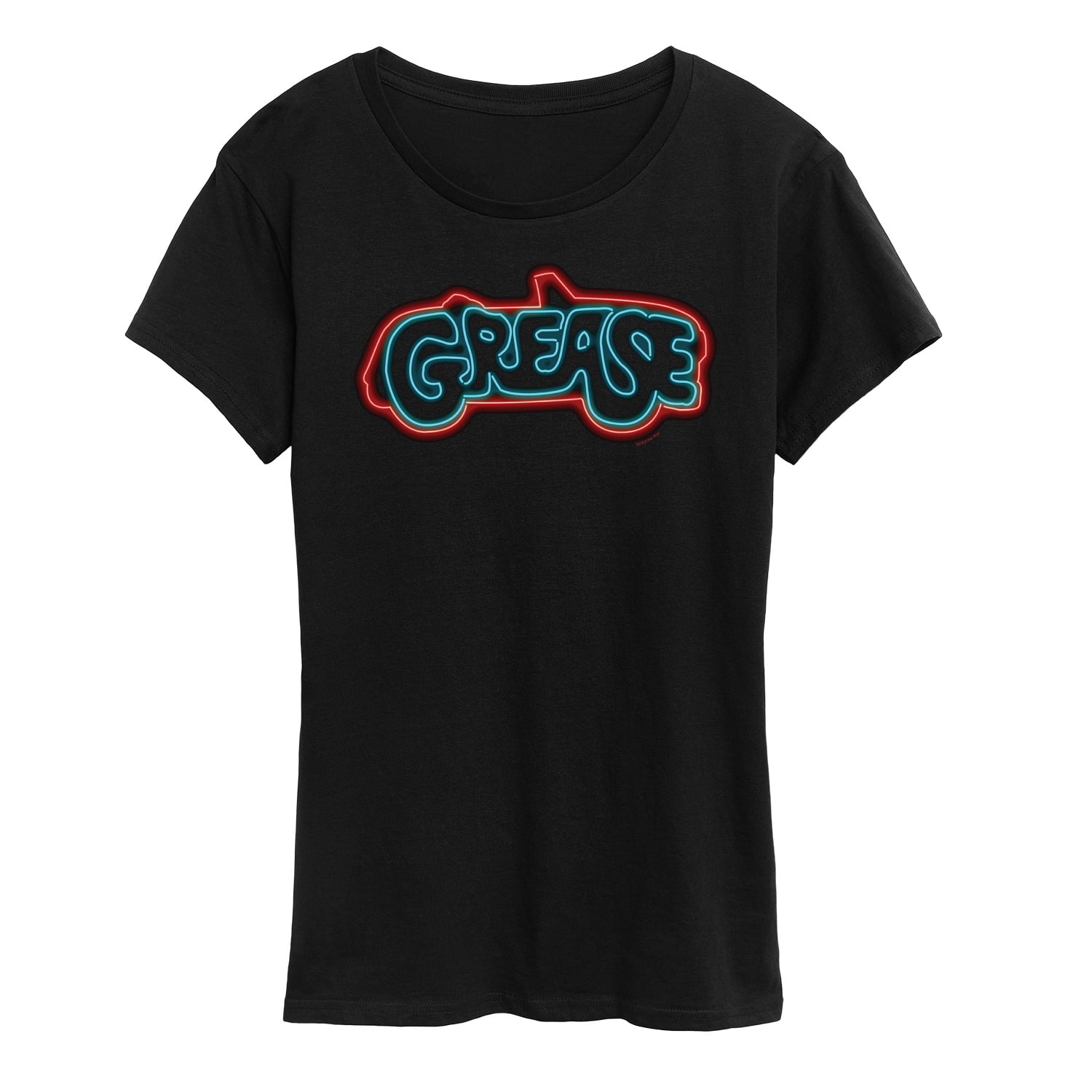 Grease Logo - Women's Short Sleeve Graphic T-Shirt - Walmart.com