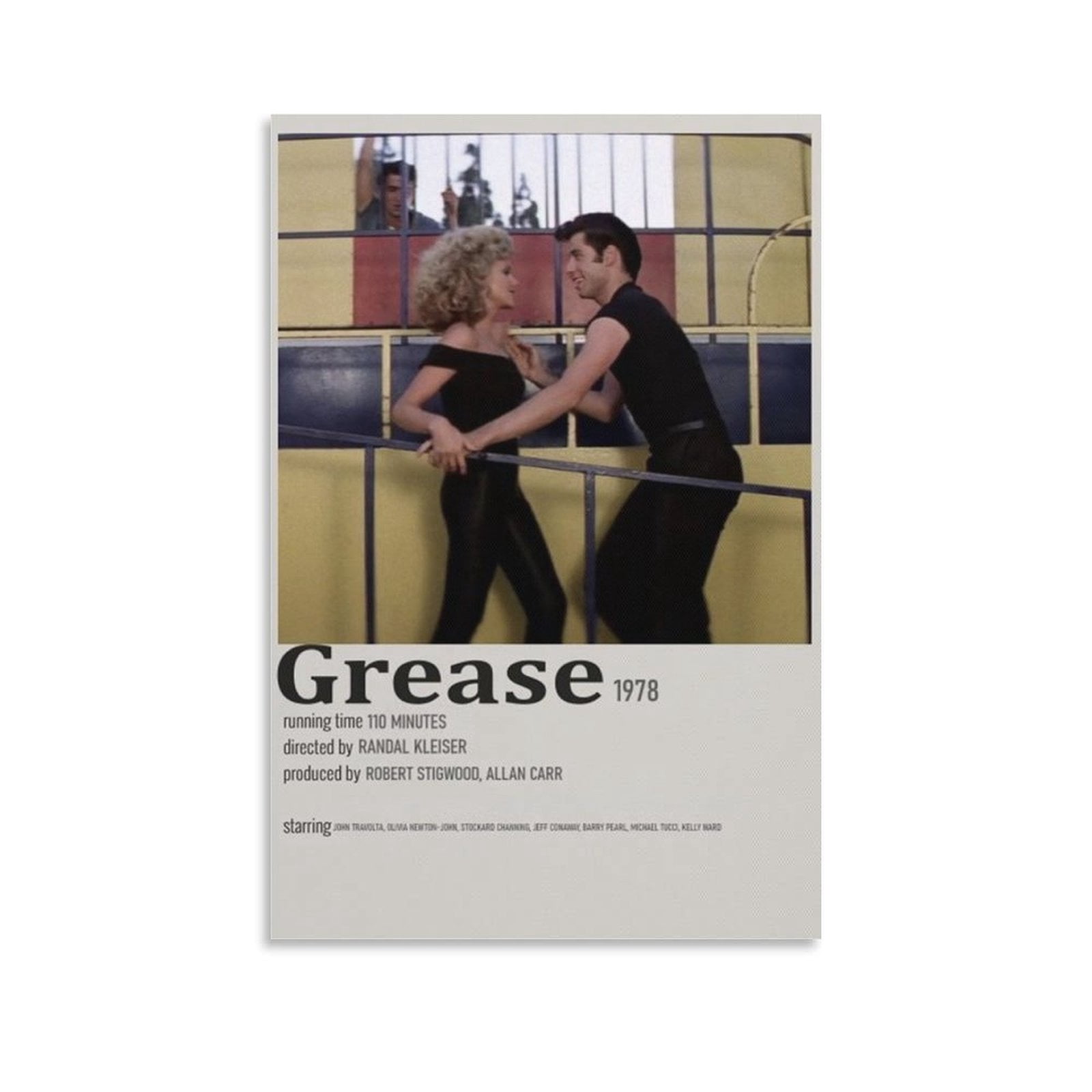 Grease Movie Poster (10) Home Decor Poster Wall Art Hanging Picture ...