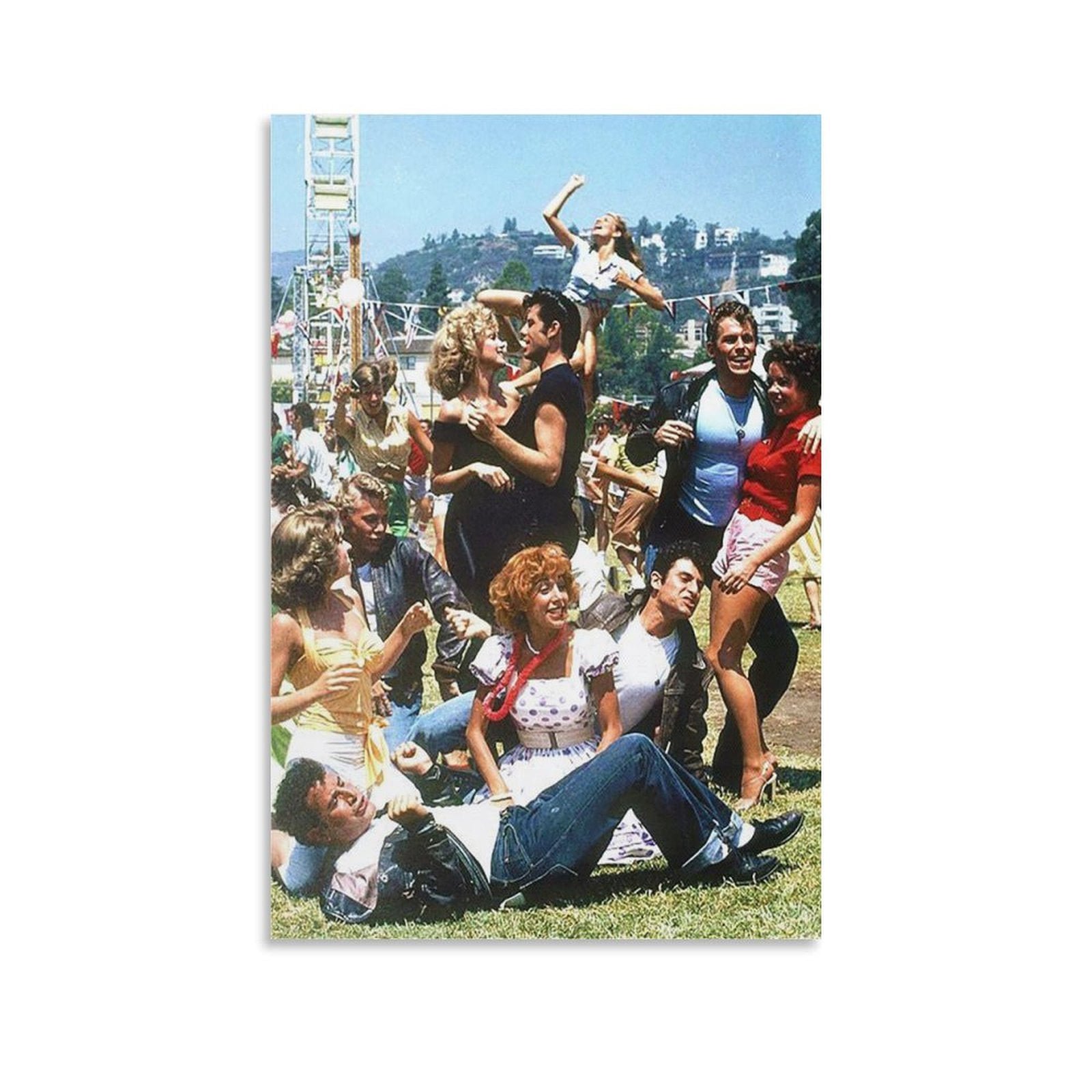 Grease Movie Poster (17) Artworks Picture Print Poster Wall Art ...