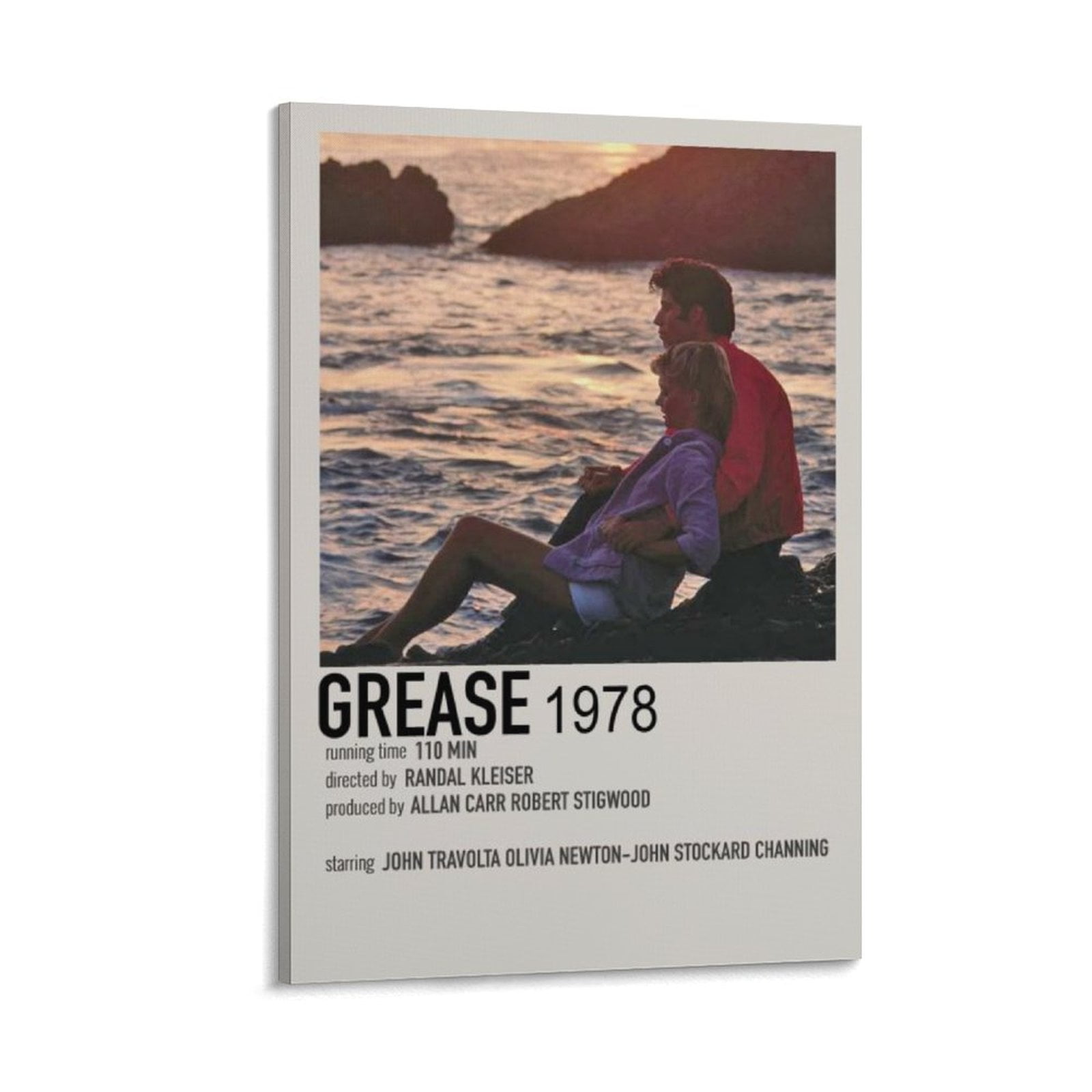 Grease Movie Poster (18) Canvas Art Poster and Wall Art Picture Print ...