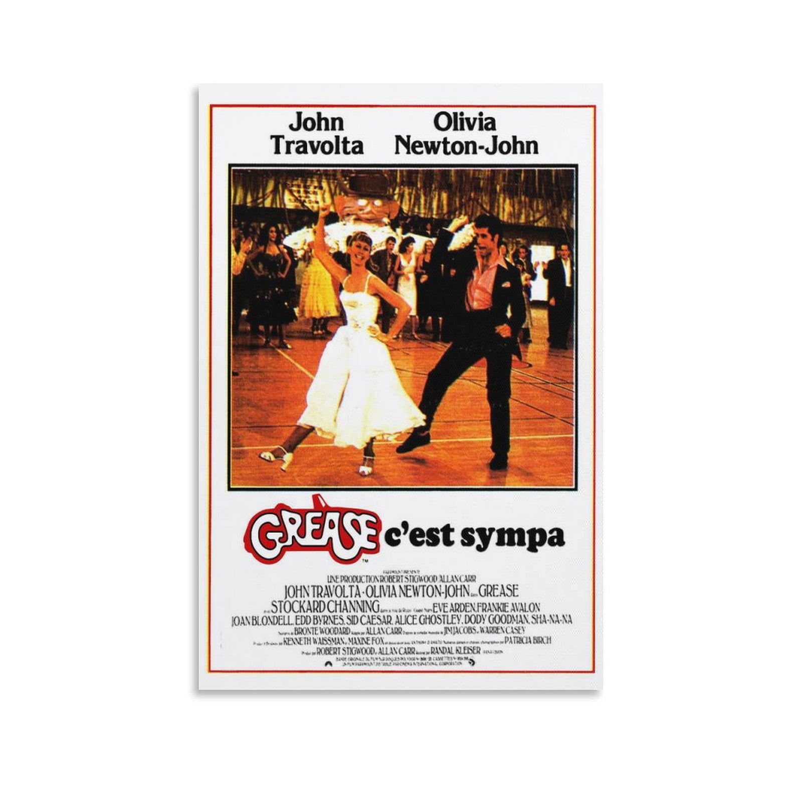 Grease Movie Poster (22) Room Aesthetic Poster Print Art Wall Painting ...
