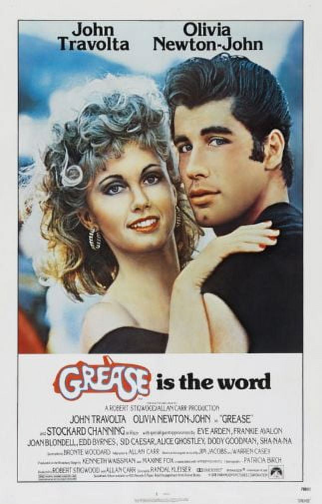 Grease Movie Poster 24x36 Art Poster 24x36 #464646 Multi-Color Square ...