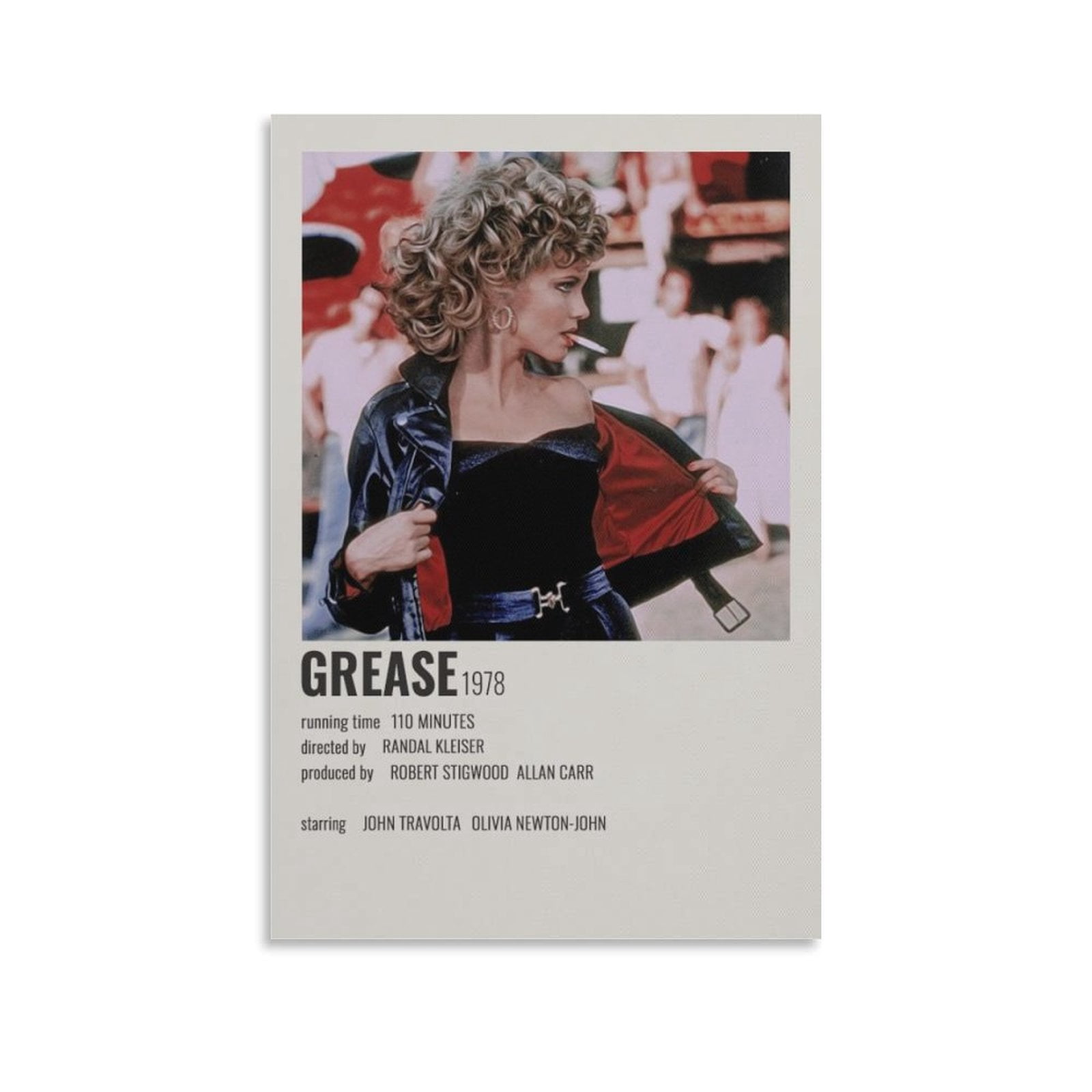 Grease Movie Poster (3) Gifts Canvas Painting Poster Wall Art ...