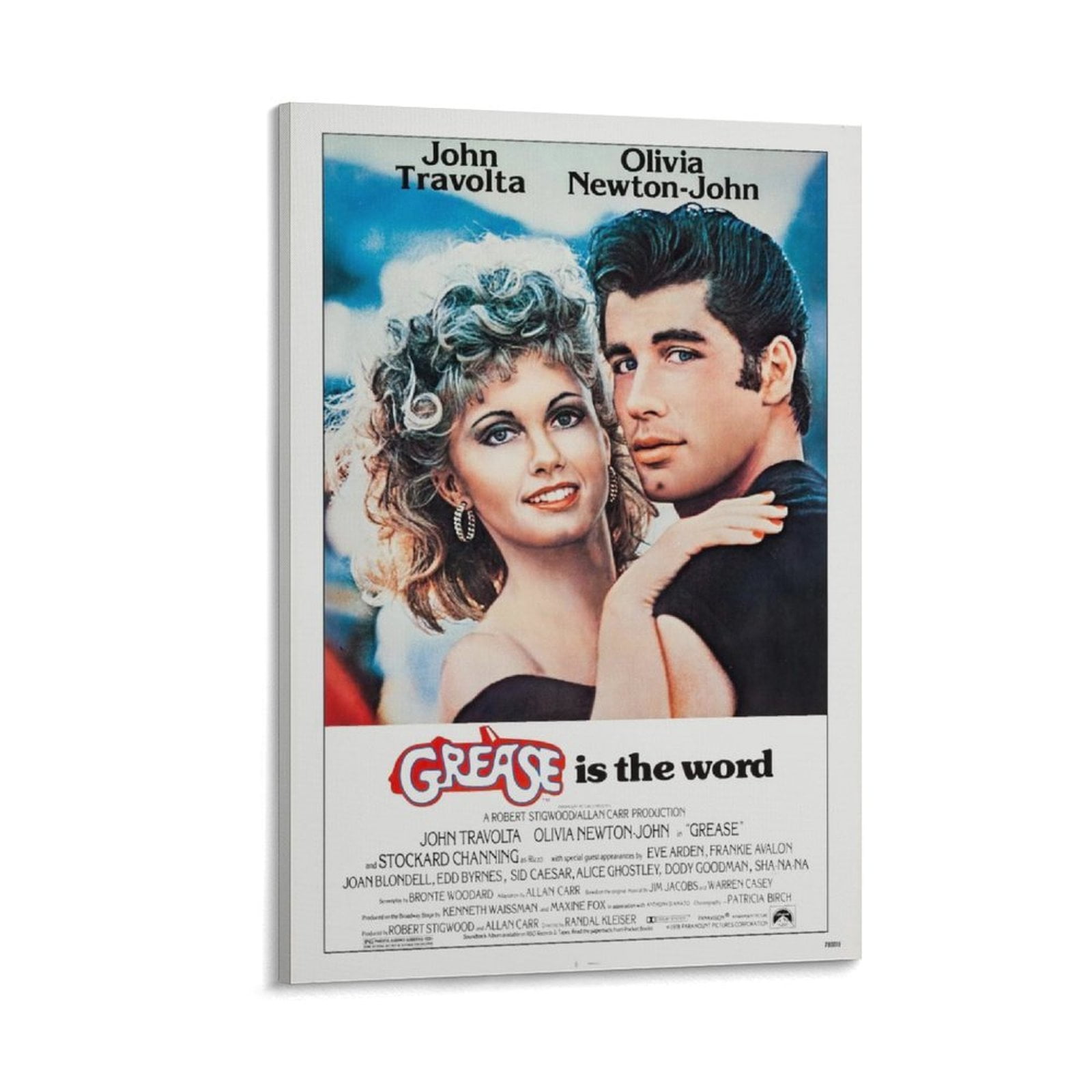 Grease Movie Poster (5) Canvas Poster Wall Art Picture Prints Hanging ...