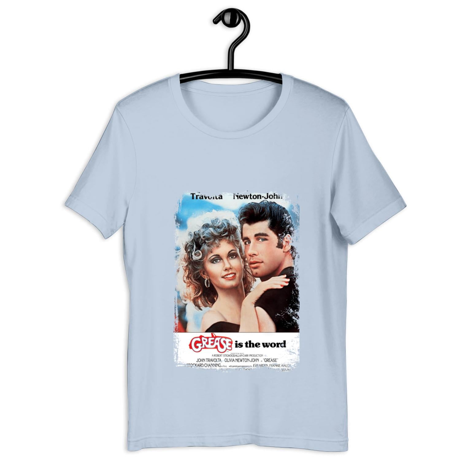 Grease - Movie Poster Inspired Unisex Black T-Shirt - Walmart.com