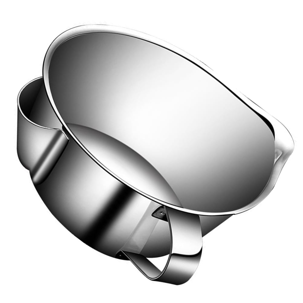 UKCOCO Silver Kitchen Oil Filter Bowl Stainless Steel Oil Strainer Cup ...
