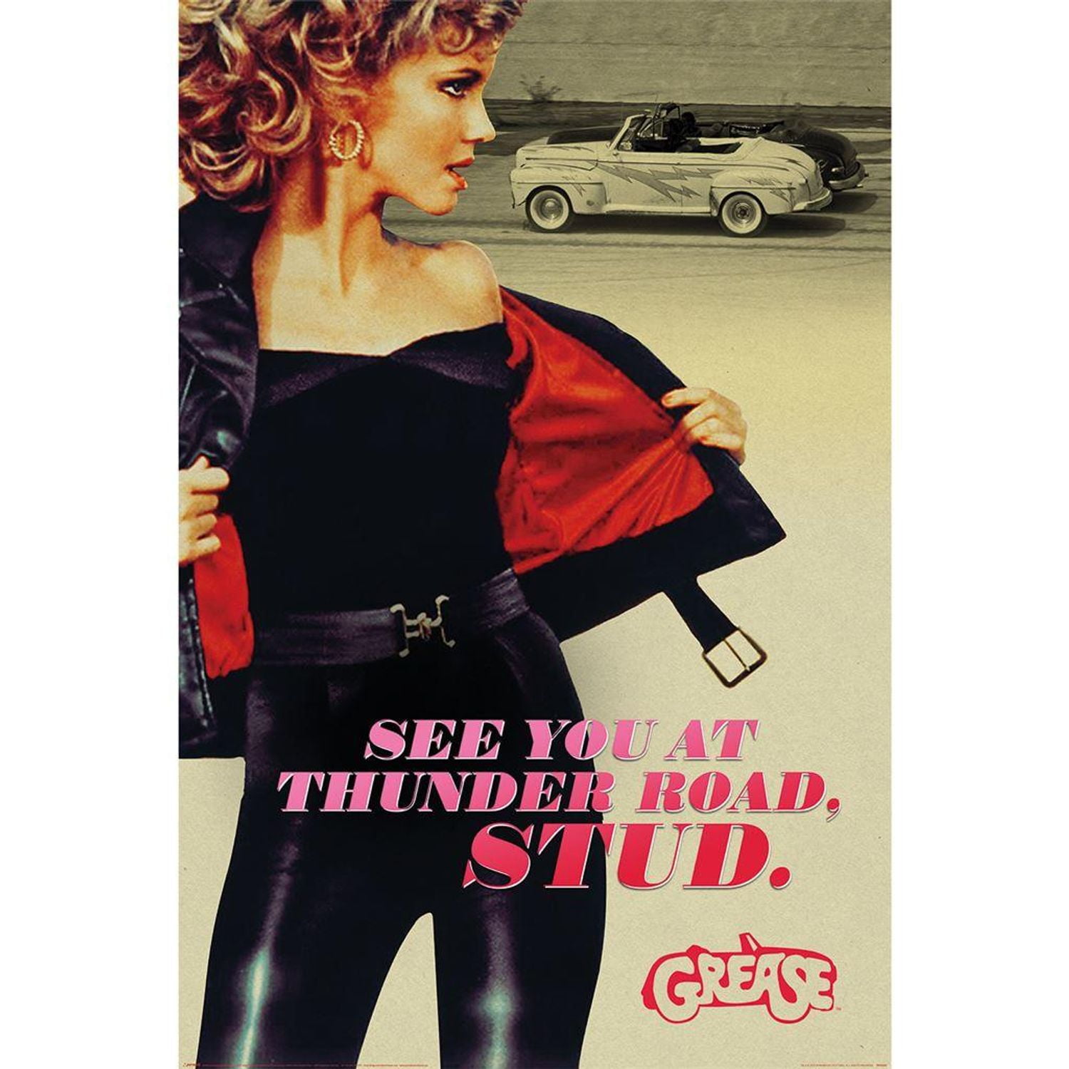 Grease See You At Thunder Road Stud Maxi Poster - Walmart.com