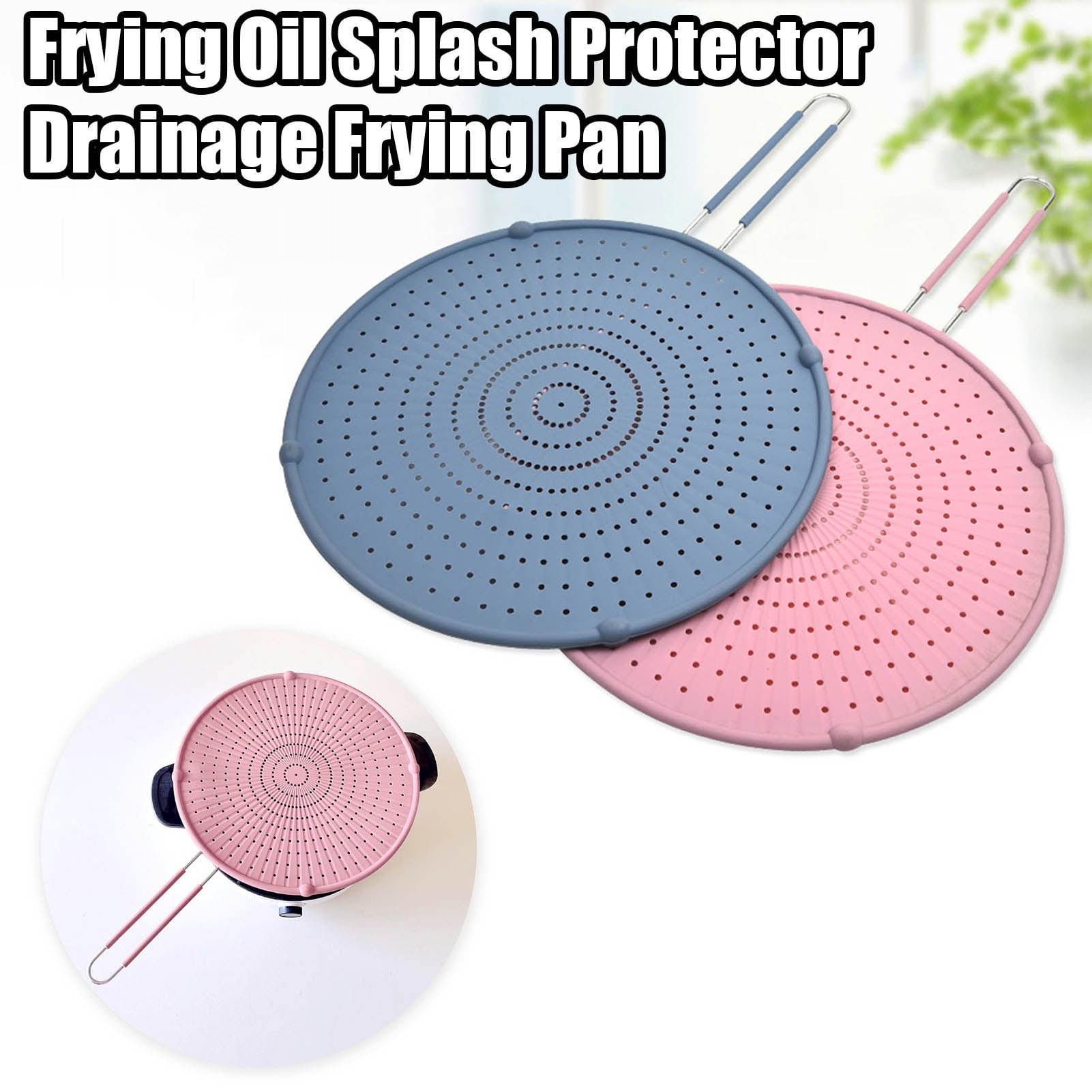 Grease Splatter Guard Heat-resistant Non-sticky Food Grade Hollow Out ...