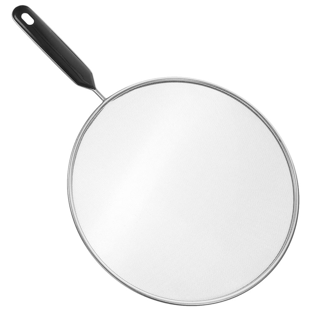 Grease Splatter Guard Metal Frying Pan Anti-oil Mesh Splatter Screen ...