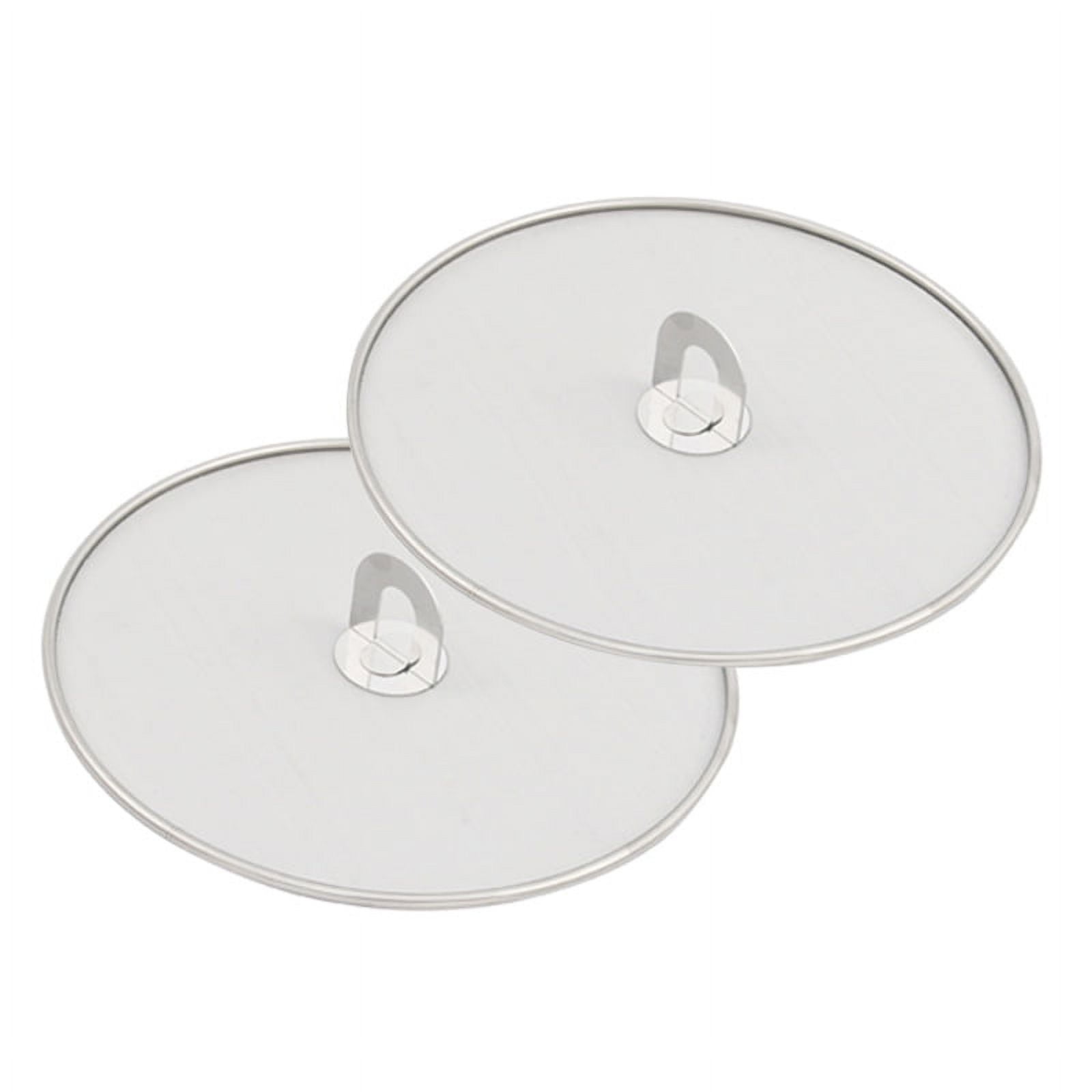 Grease Splatter Screen Set of 2, Stainless Steel Mesh Splatter Guard ...